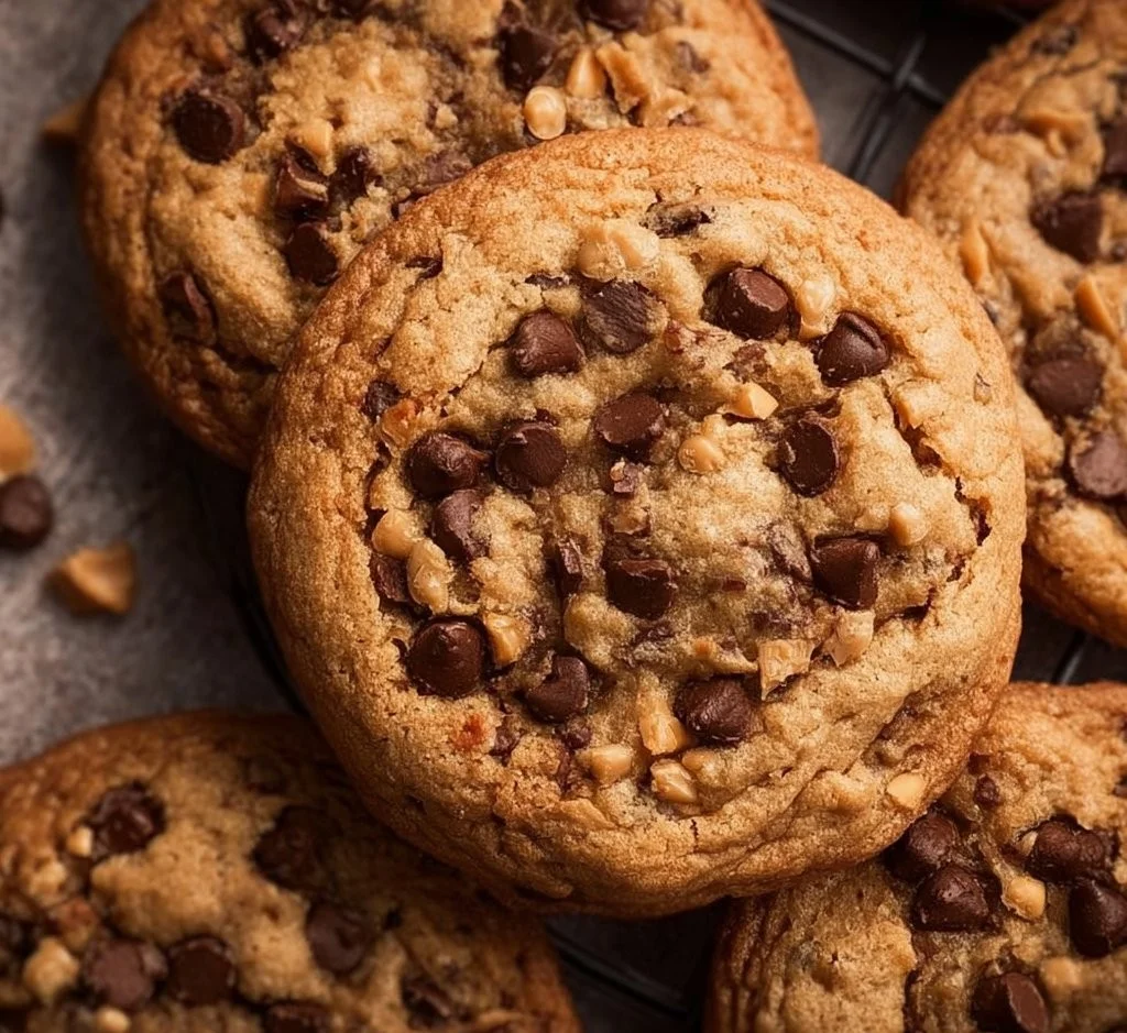 Toffee Chocolate Chip Cookies