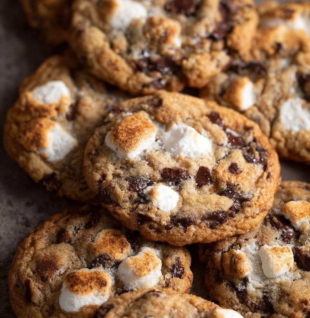 Chocolate Chip Marshmallow Cookies