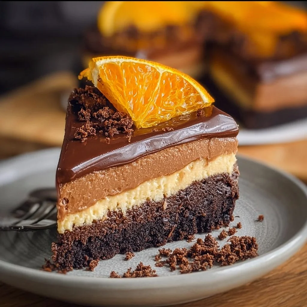 Chocolate Orange Cheesecake