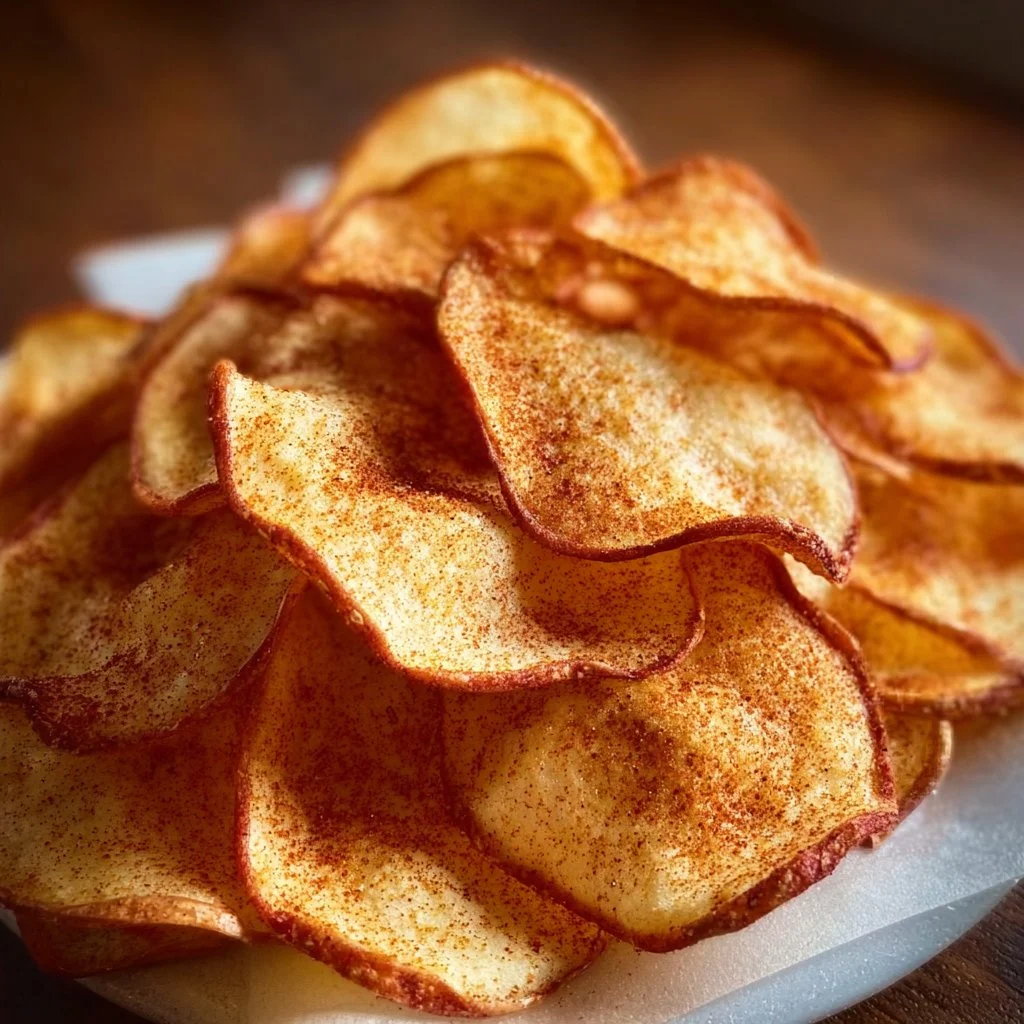 Crispy Air Fryer Apple Chips