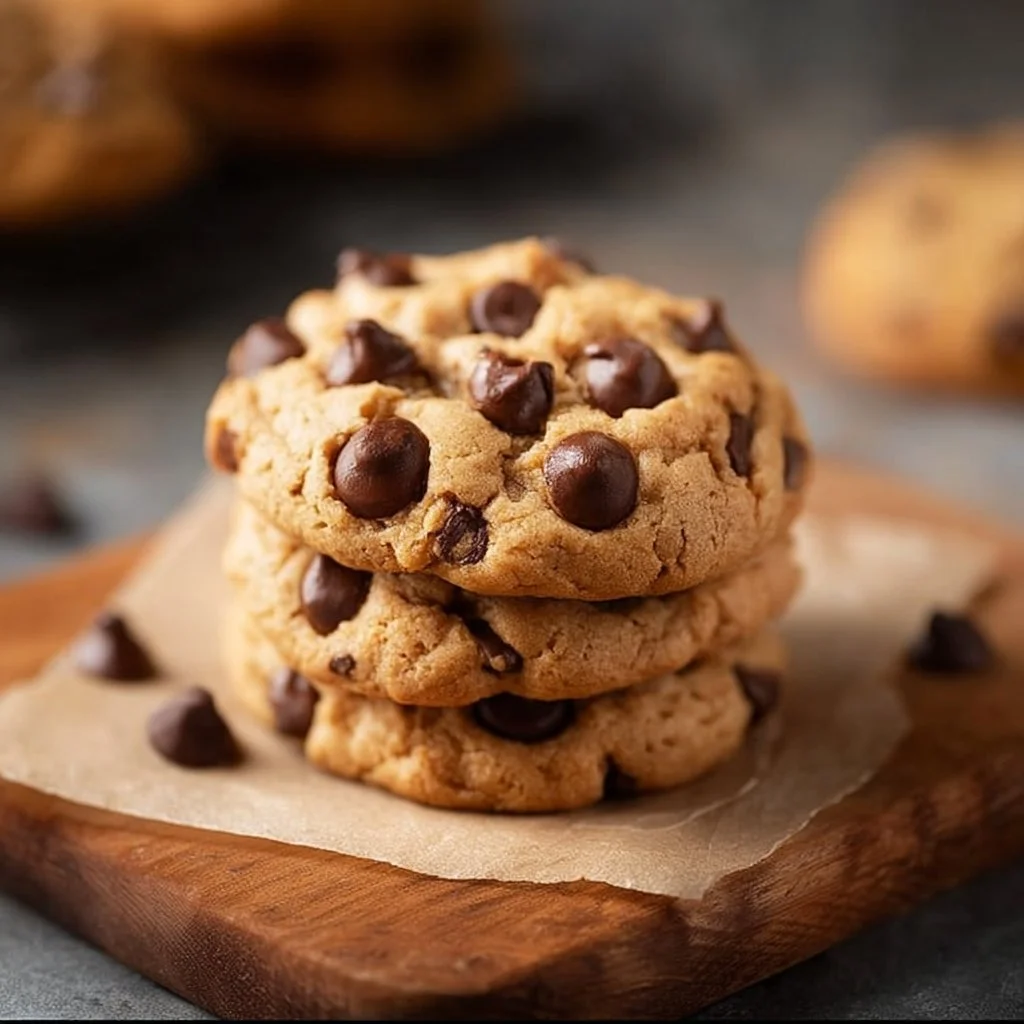 Easy Peanut Butter Chocolate Chip Cookies