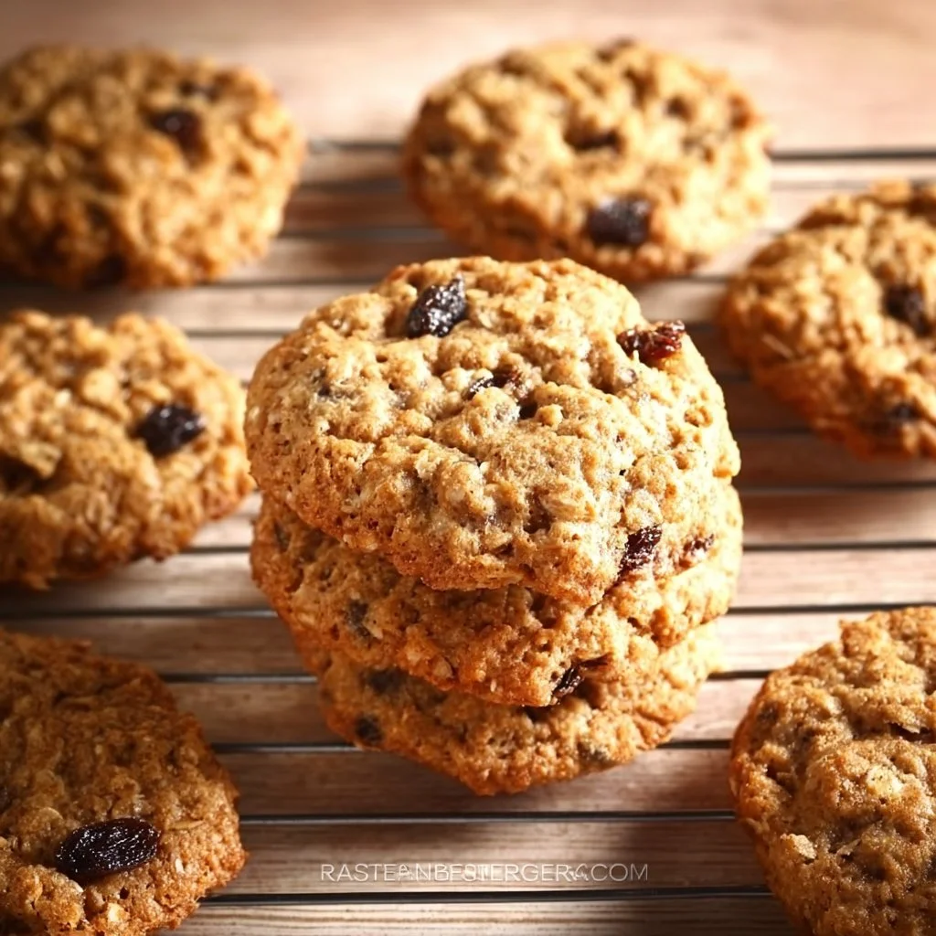 Gluten Free Oatmeal Raisin Cookies