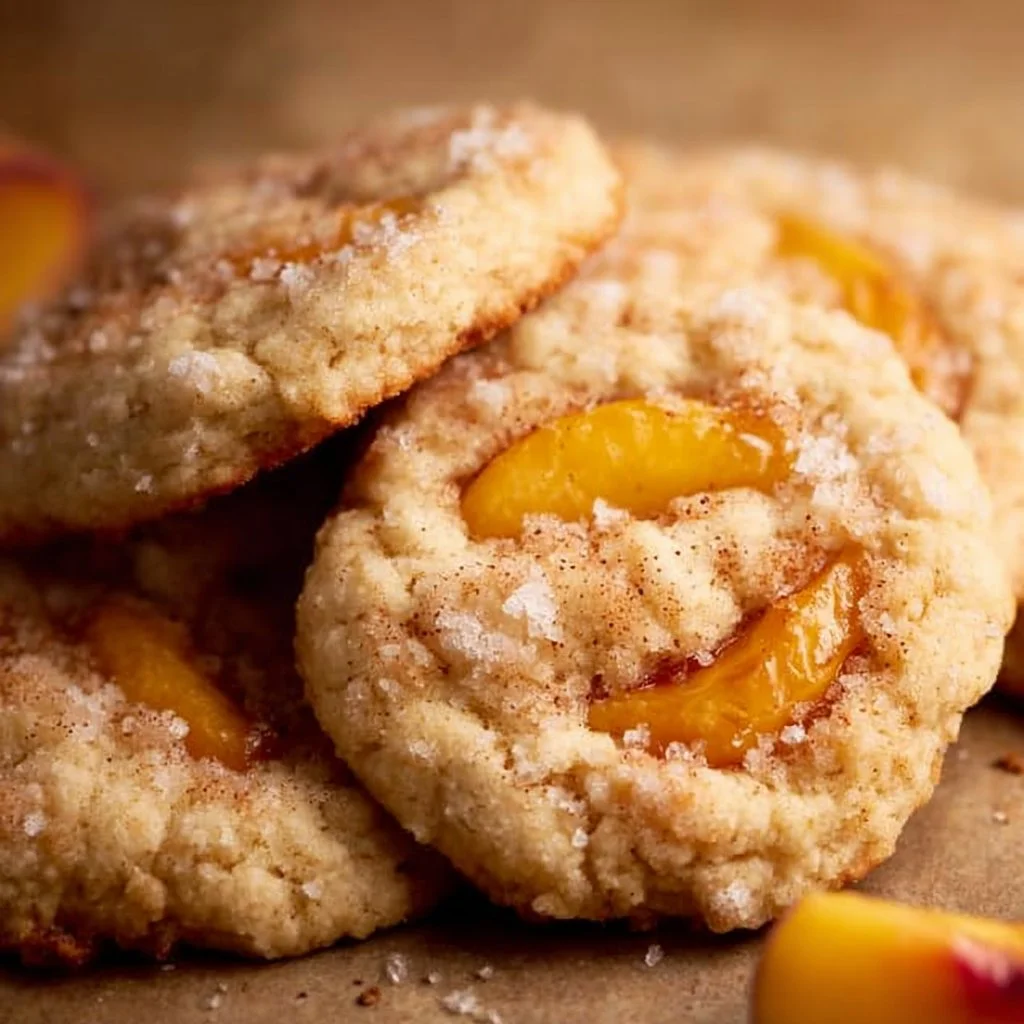 Peach Cobbler Cookies