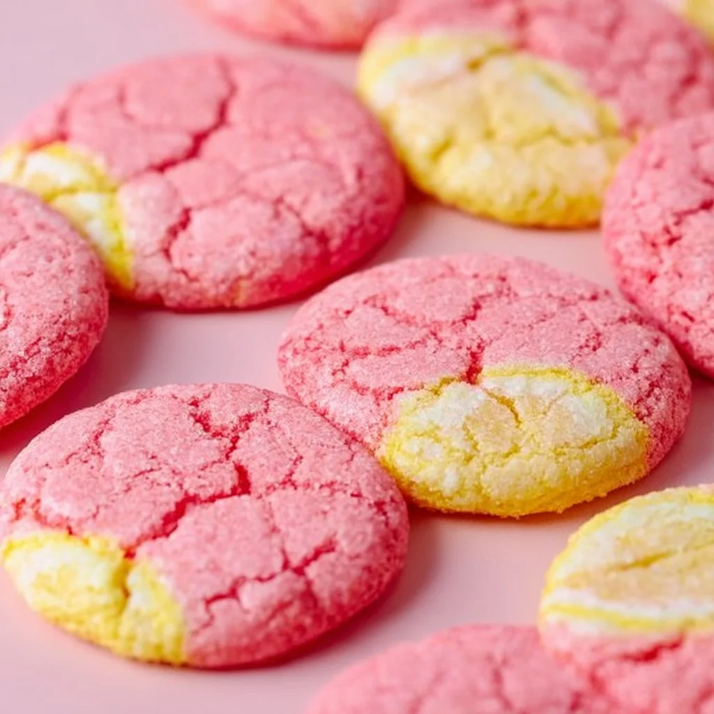 Pink Lemonade Cookies